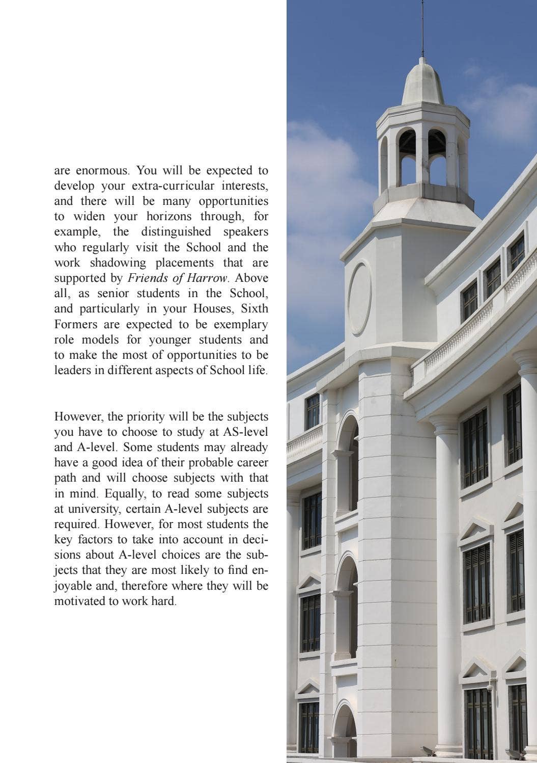 Harrow Hong Kong Sixth Form Information 2016-17 by Harrow International ...