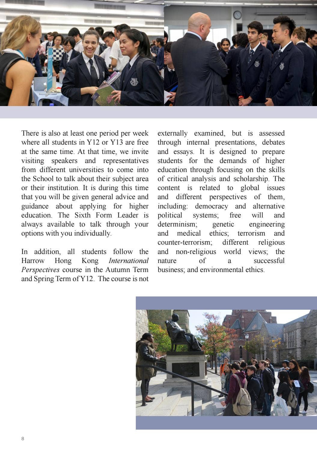 Harrow Hong Kong Sixth Form Information 2016-17 by Harrow International ...