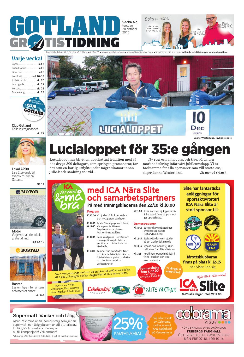 Gotland Gratistidning by Svenska Civildatalogerna AB - Issuu