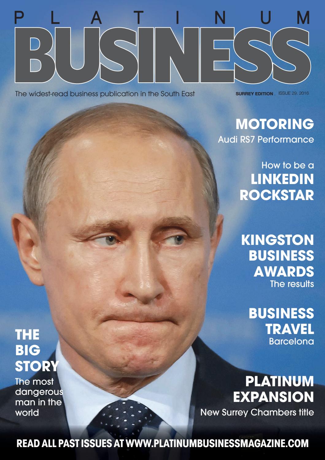 PLATINUM BUSINESS MAGAZINE - ISSUE 29 - SURREY by Platinum Media Group ...