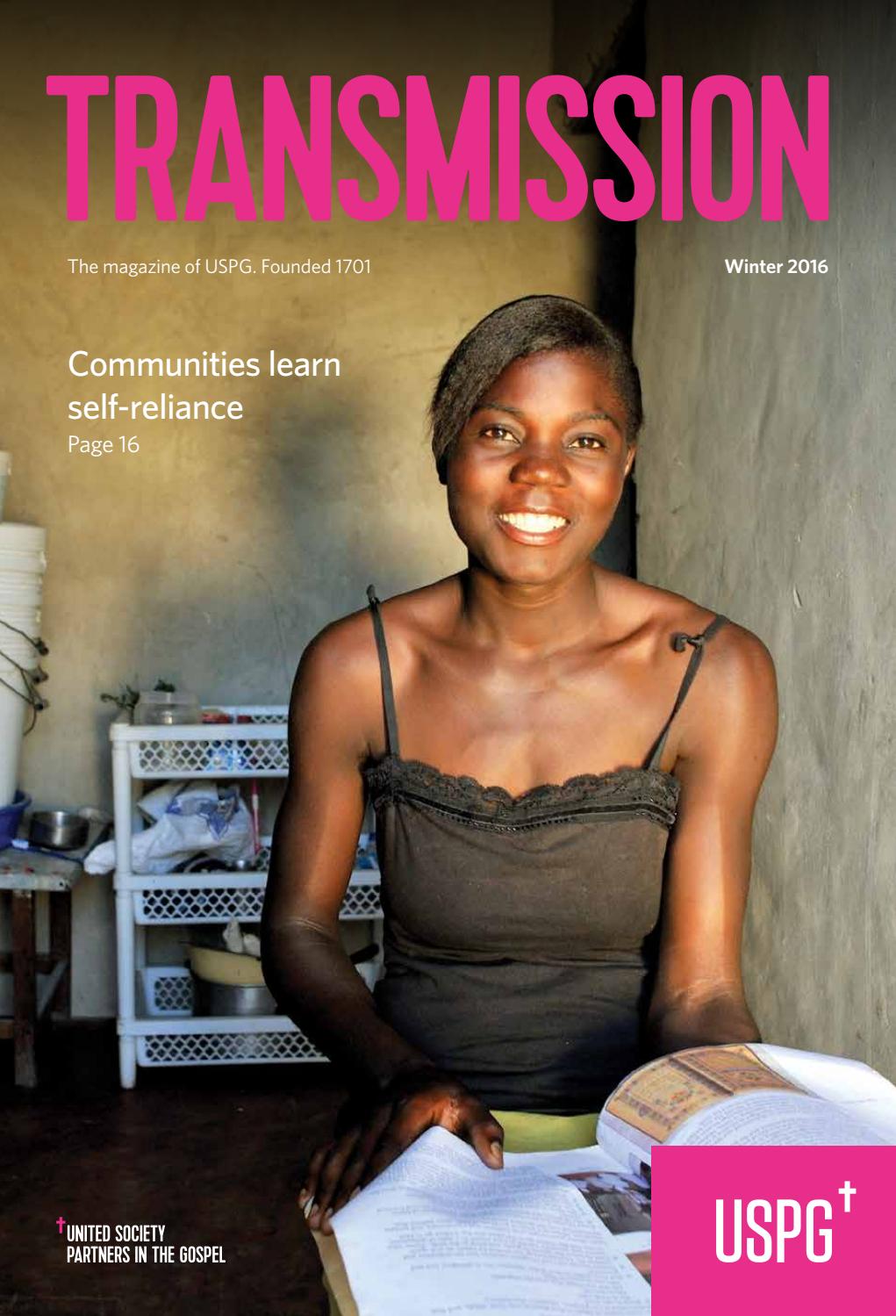 USPG Transmission magazine Winter 2016 by USPG - Issuu