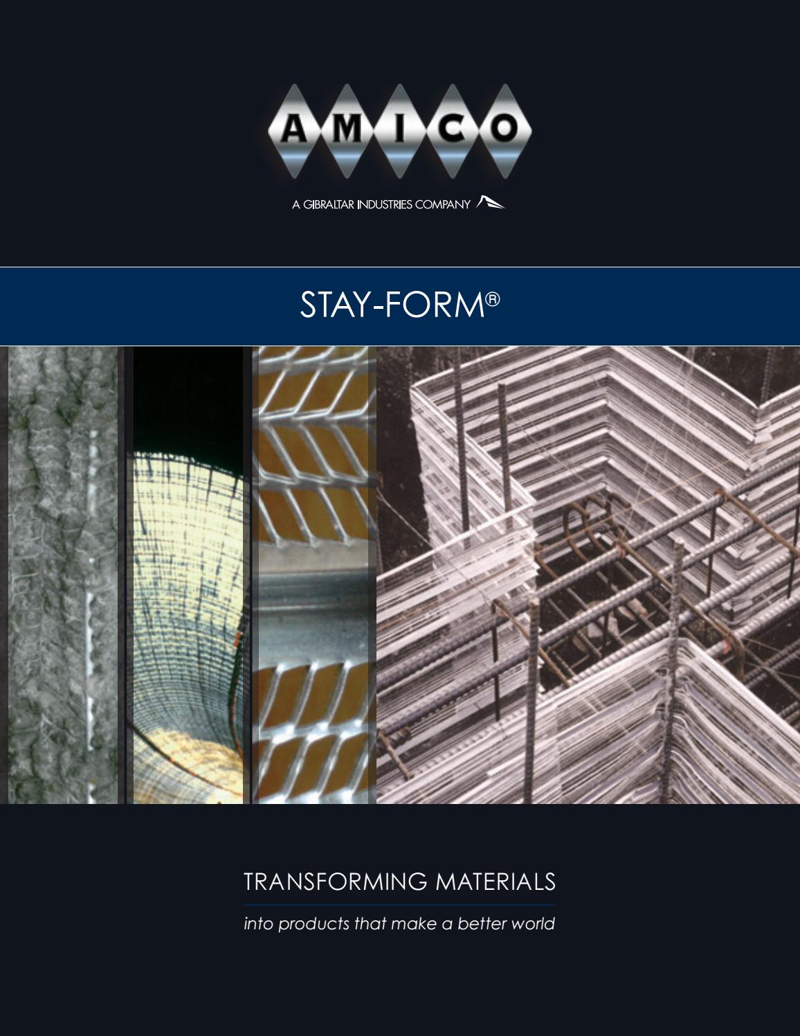 2016 StayForm Catalog by AMICO - Issuu
