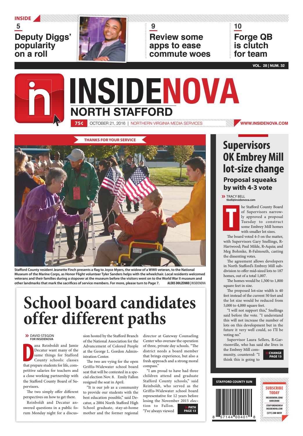 InsideNoVa/North Stafford, October 21, 2016 by InsideNoVa - Issuu