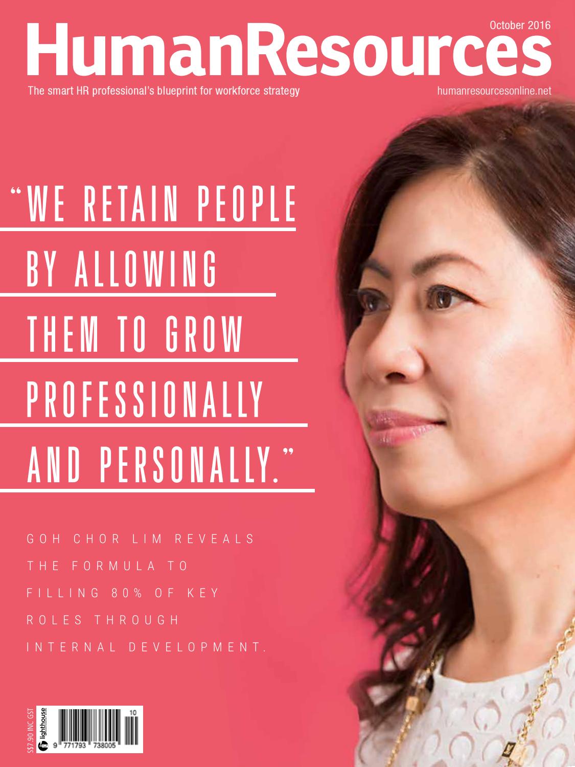 Human Resources Magazine, Singapore, October 2016 by Human Resources ...