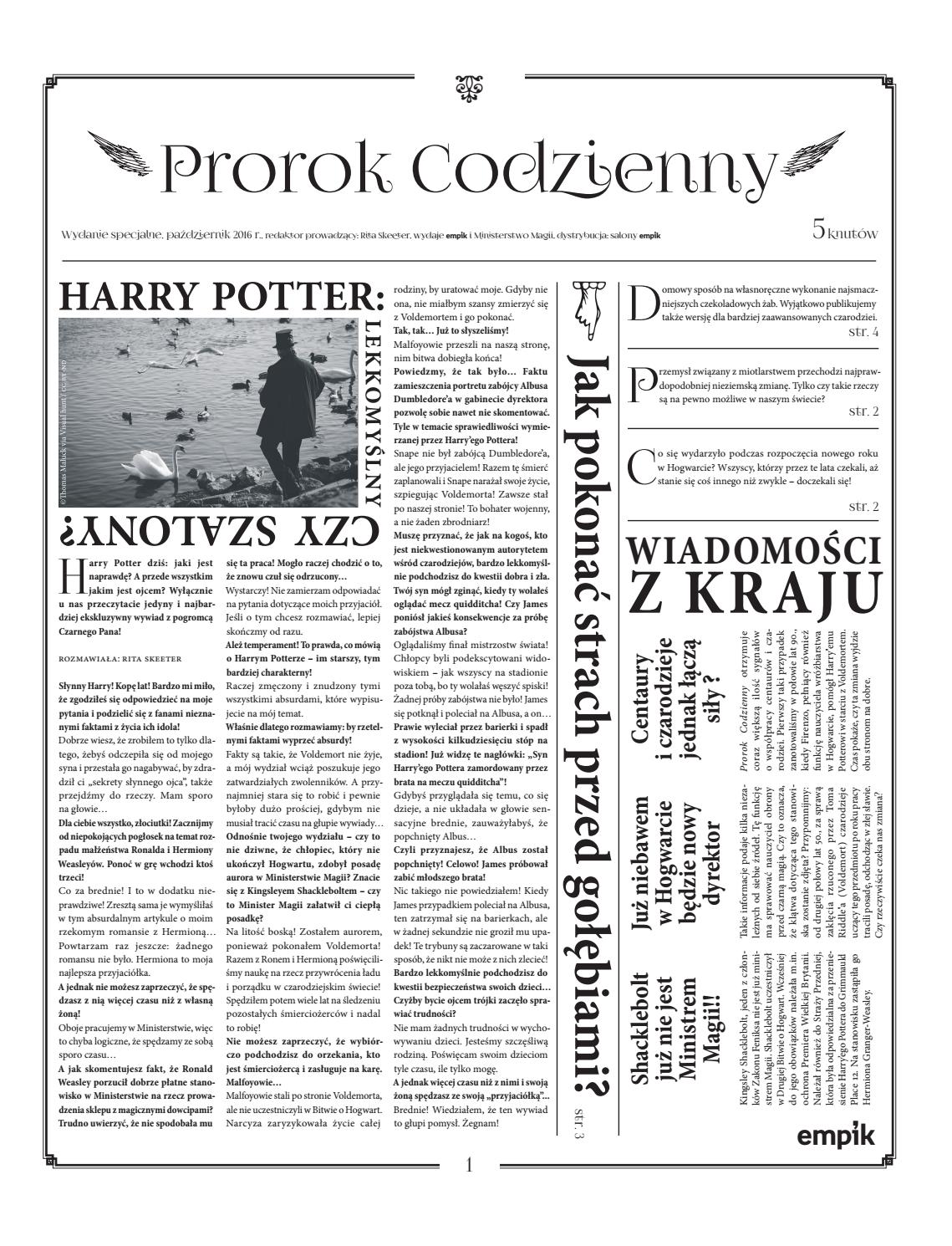 Prorok codzienny by empik - Issuu