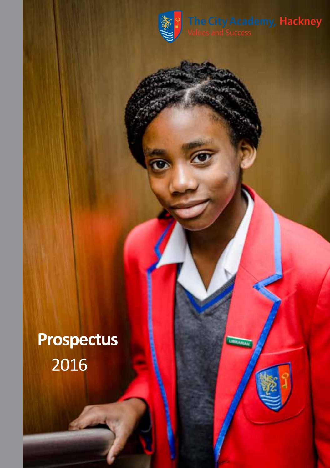 The City Academy, Hackney Prospectus 2016 by The City Academy, Hackney ...