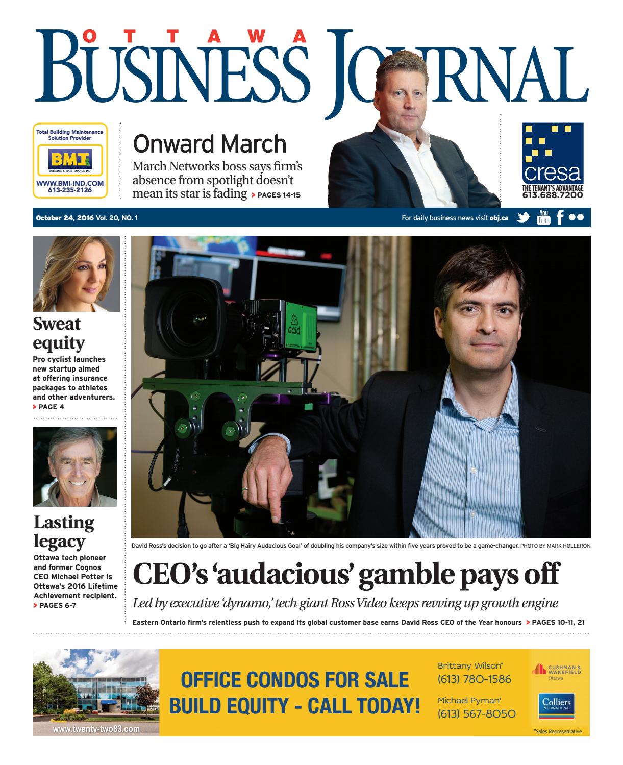 Ottawa business journal20161024 by Great River Media inc. - Issuu