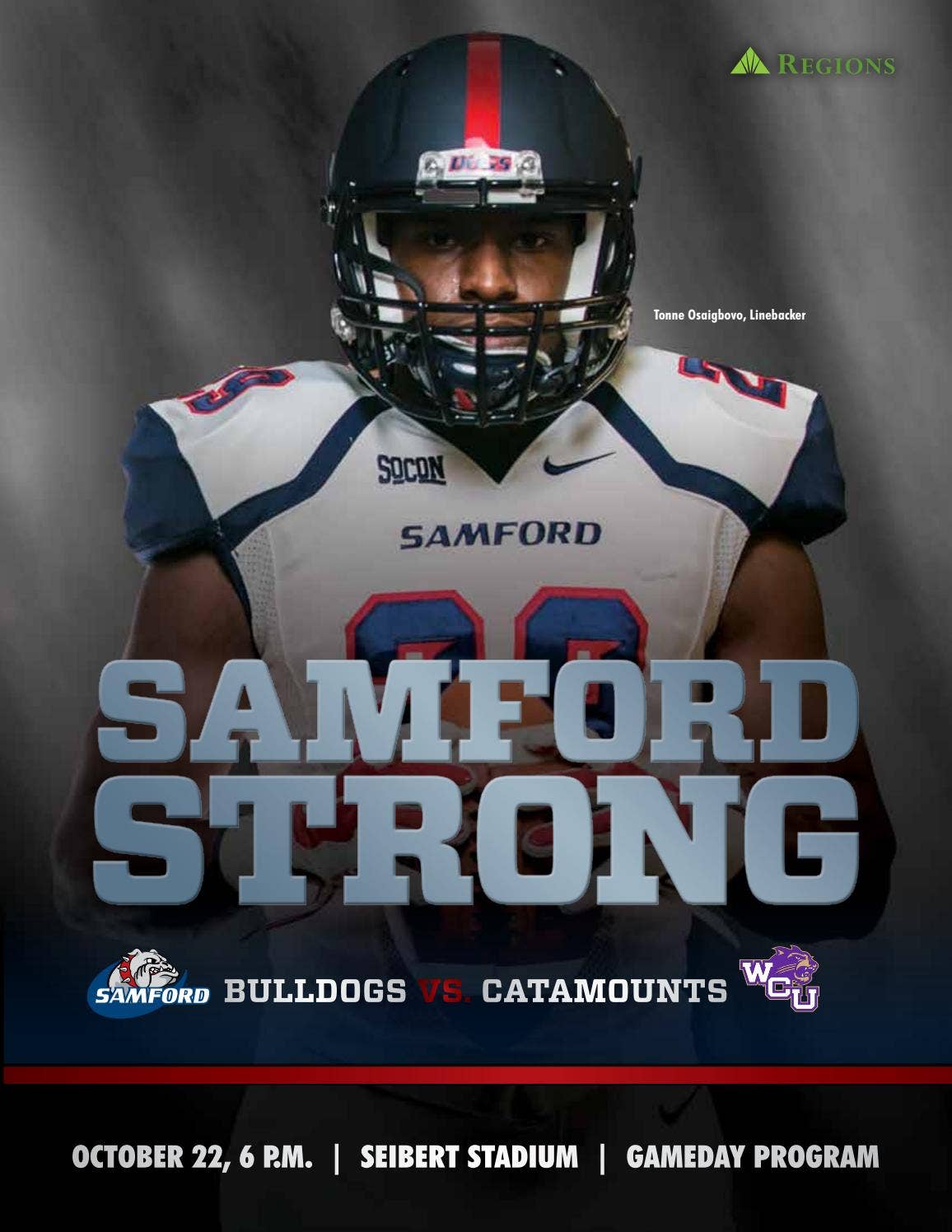 2016 Samford Football Program--Western Carolina Game by Joey Mullins ...