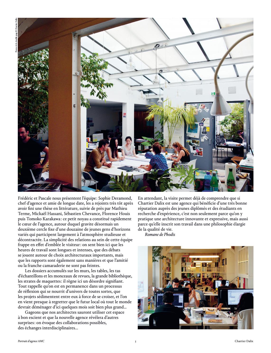 AMC Portrait d'agence - Chartier Dalix sept 2016 by INFOPRO DIGITAL - Issuu