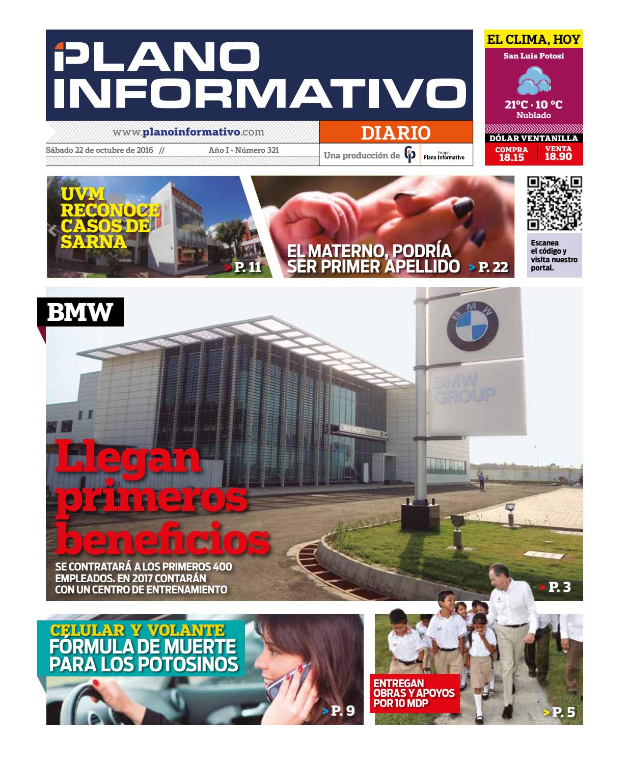 Plano Informativo Impreso Año 1, No. 321 by Plano Informativo - Issuu
