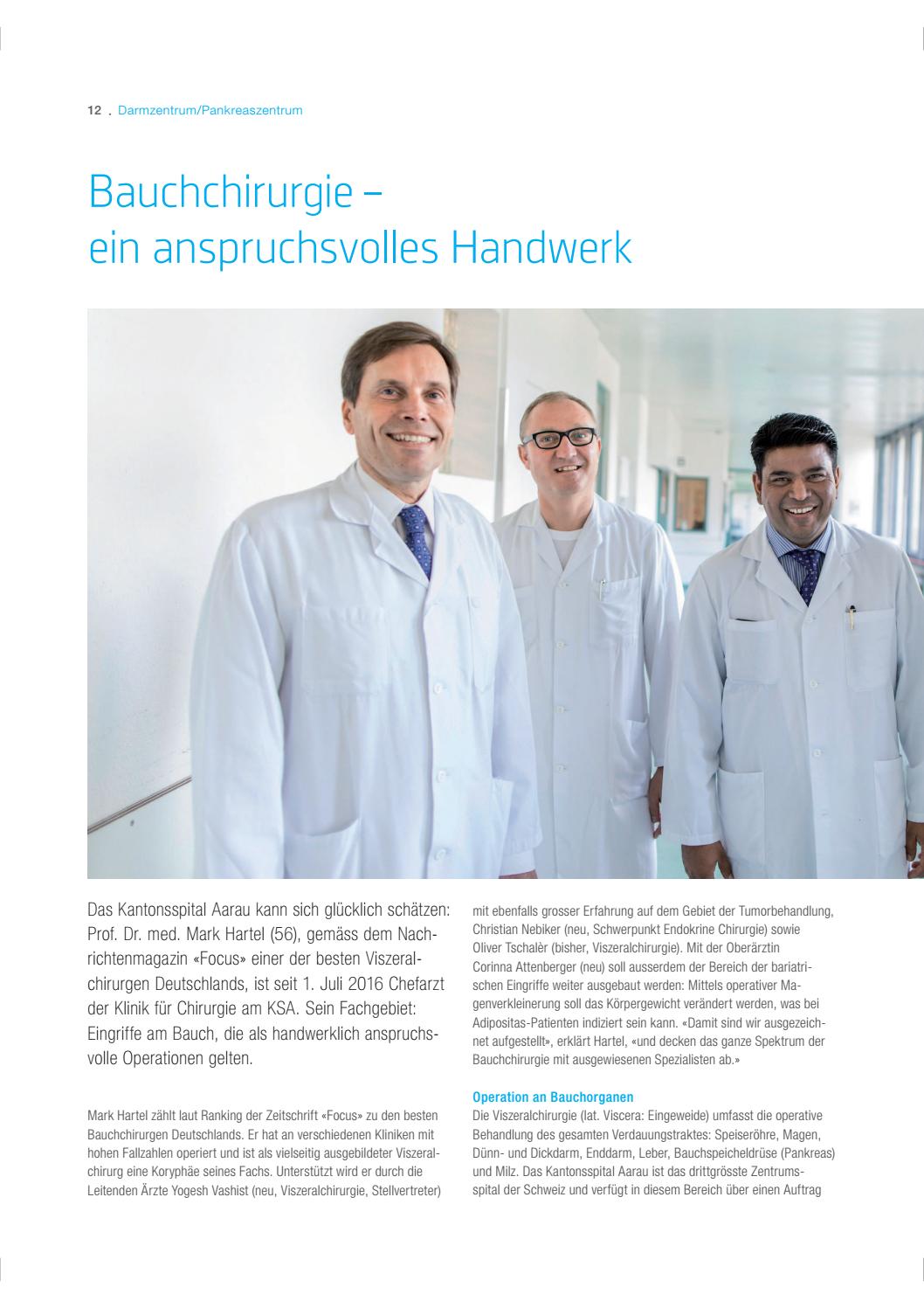 Kantonsspital Aarau 2016 by MetroComm AG - Issuu