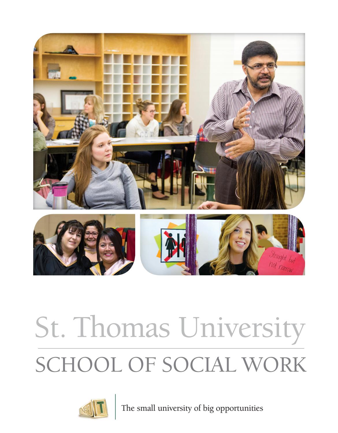 St. Thomas University, School of Social Work by St. Thomas University ...