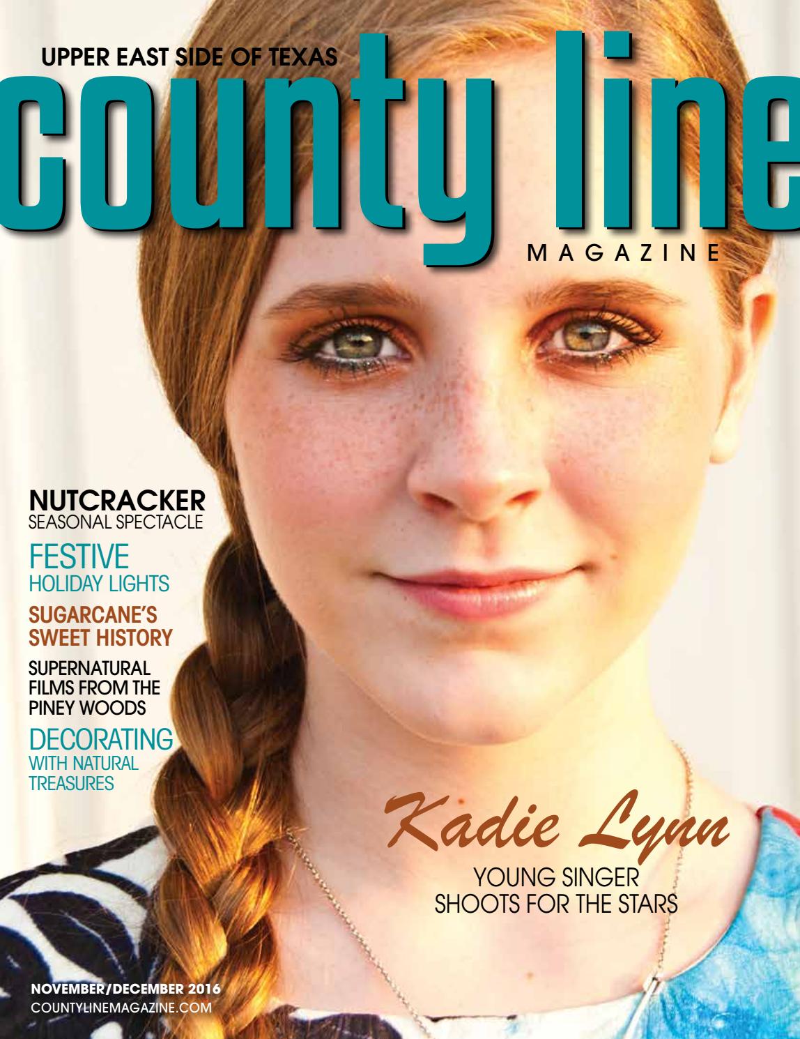 November/December 2016 County Line Magazine by County Line Magazine - Issuu