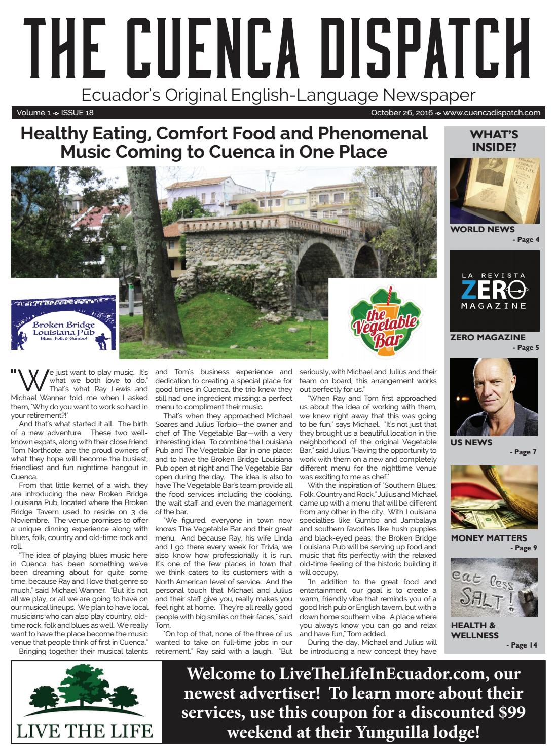 The Cuenca Dispatch - Issue 18 by Asheboro Magazine - Issuu