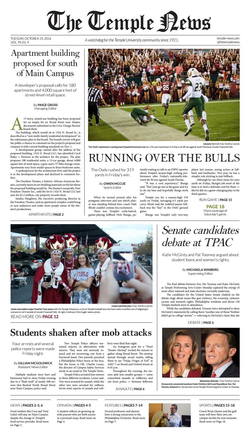 Issue 9 by The Temple News - Issuu