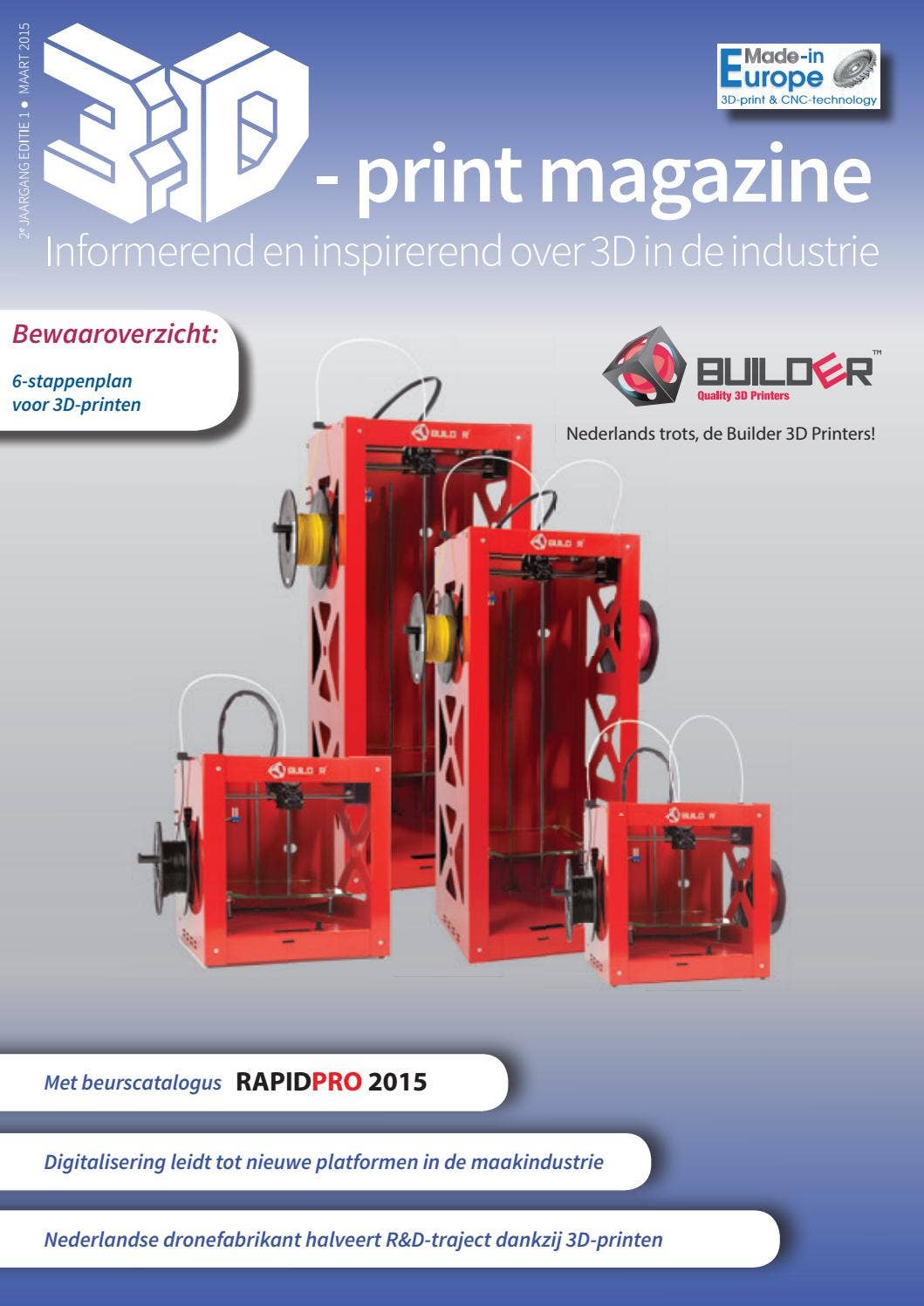 3D print magazine februari 2015 by 54U Media BV - Issuu