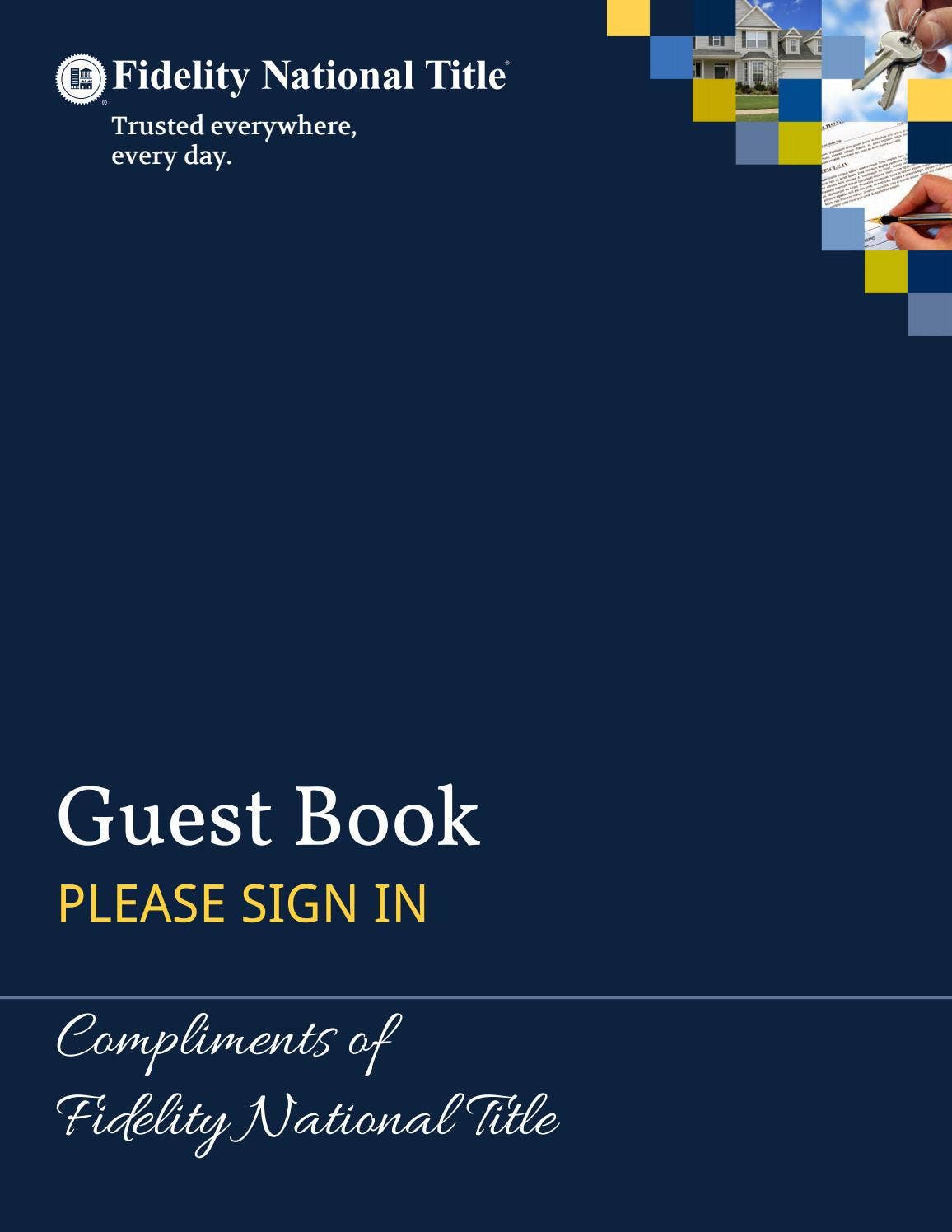 Digital guest registry by Fidelity National Title - Issuu