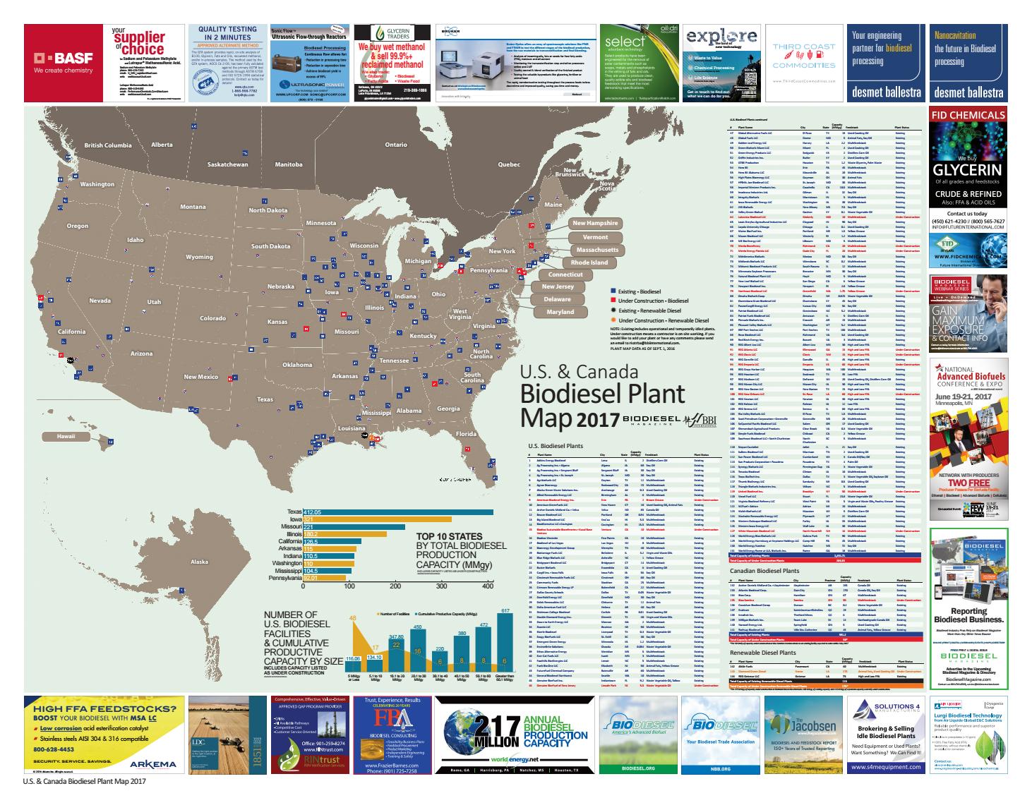 2017 Biodiesel Plant Map by BBI International - Issuu