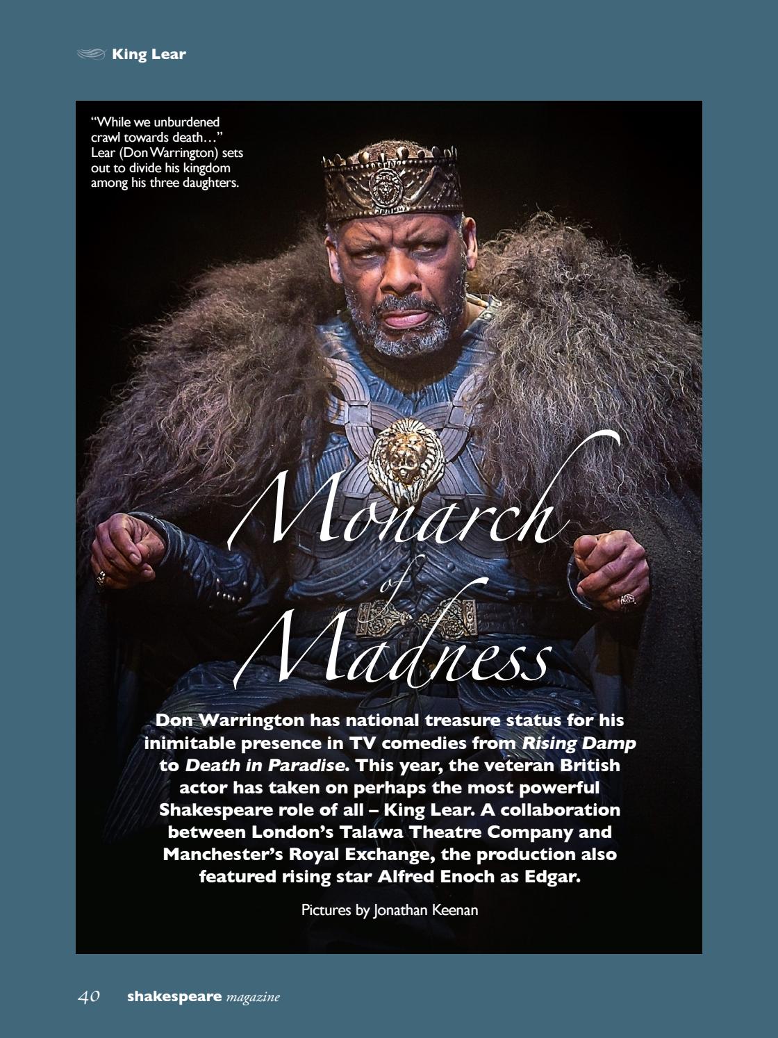 Shakespeare magazine 11 by Shakespeare Magazine - Issuu