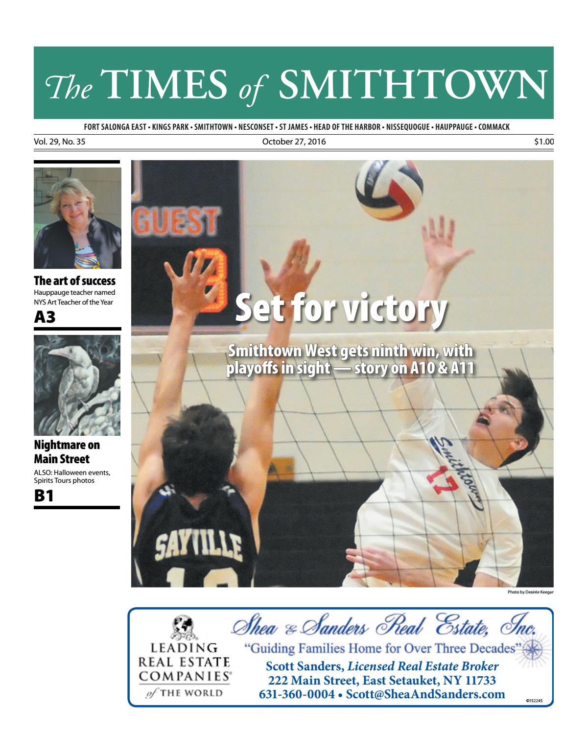 The Times of Smithtown - October 27, 2016 by TBR News Media - Issuu