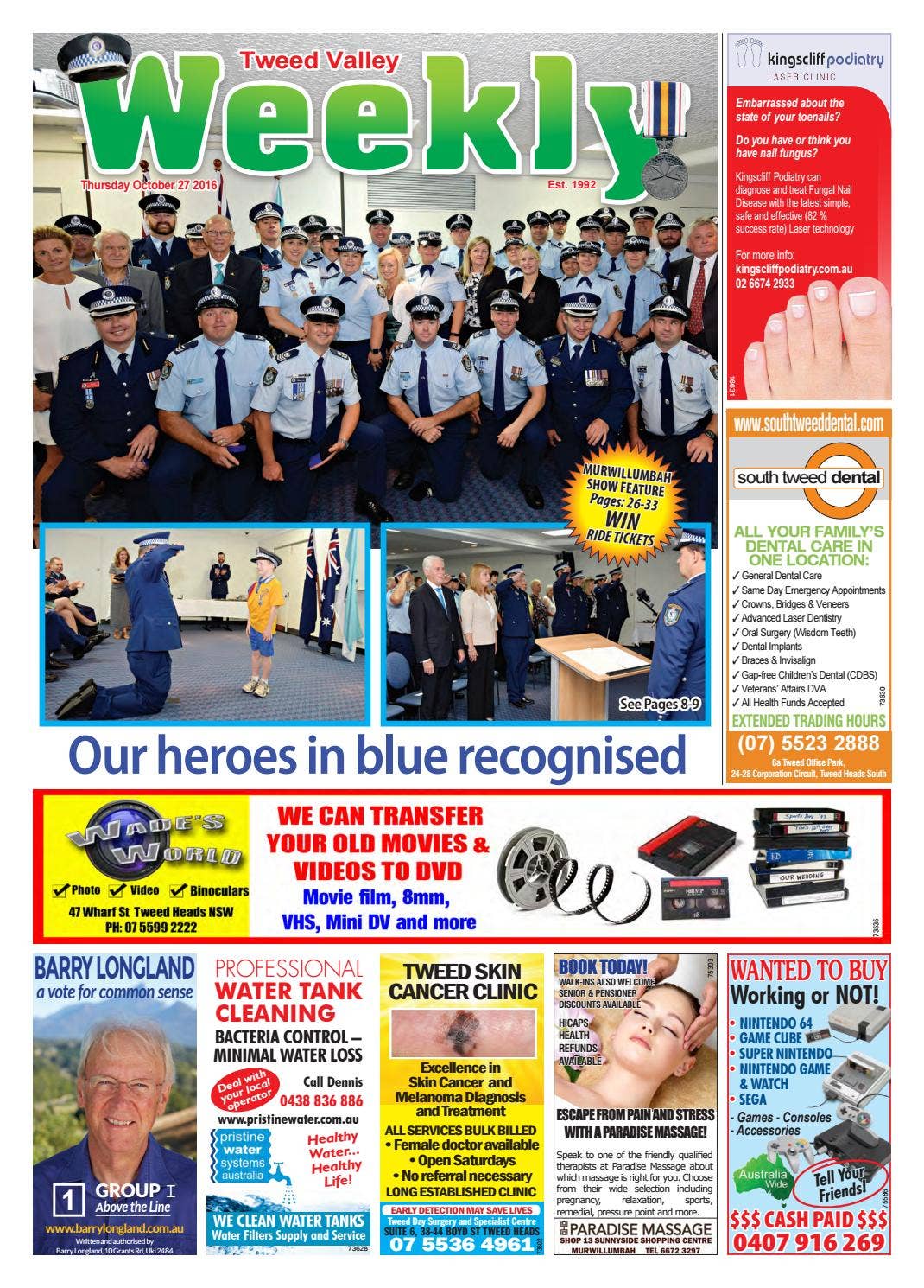 Tweed Valley Weekly October 27 by Tweed Valley Weekly - Issuu