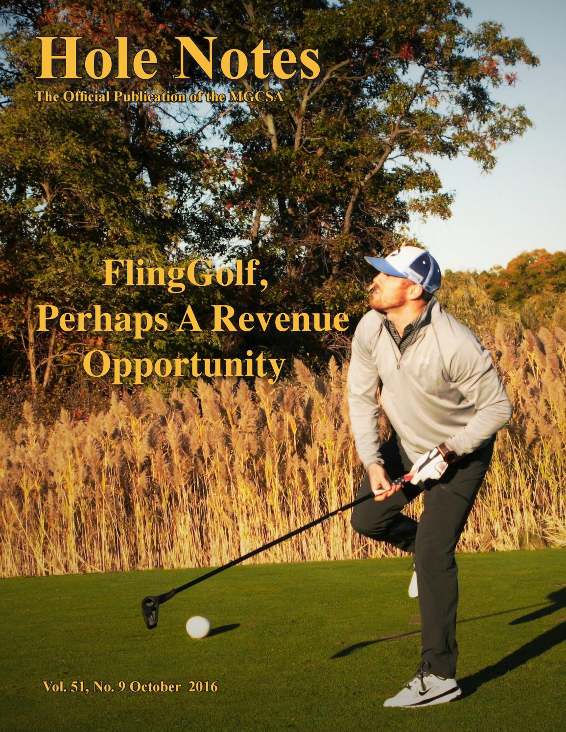 October 2016 Hole Notes Magazine by Minnesota Golf Course ...