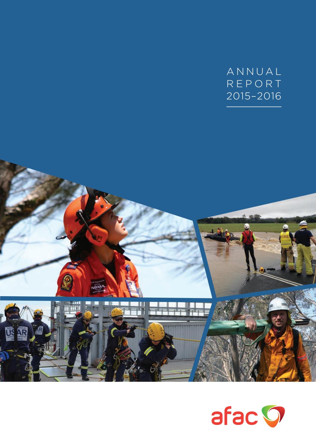 AFAC Annual Report 2015-2016 by AFAC - Issuu