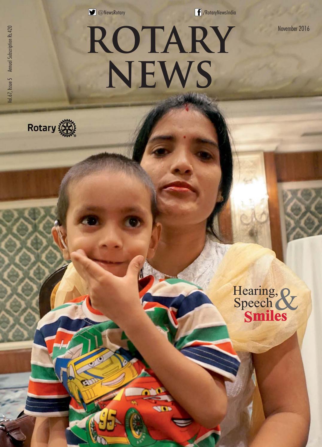 All pages rotary news november16 by Rotary News - Issuu