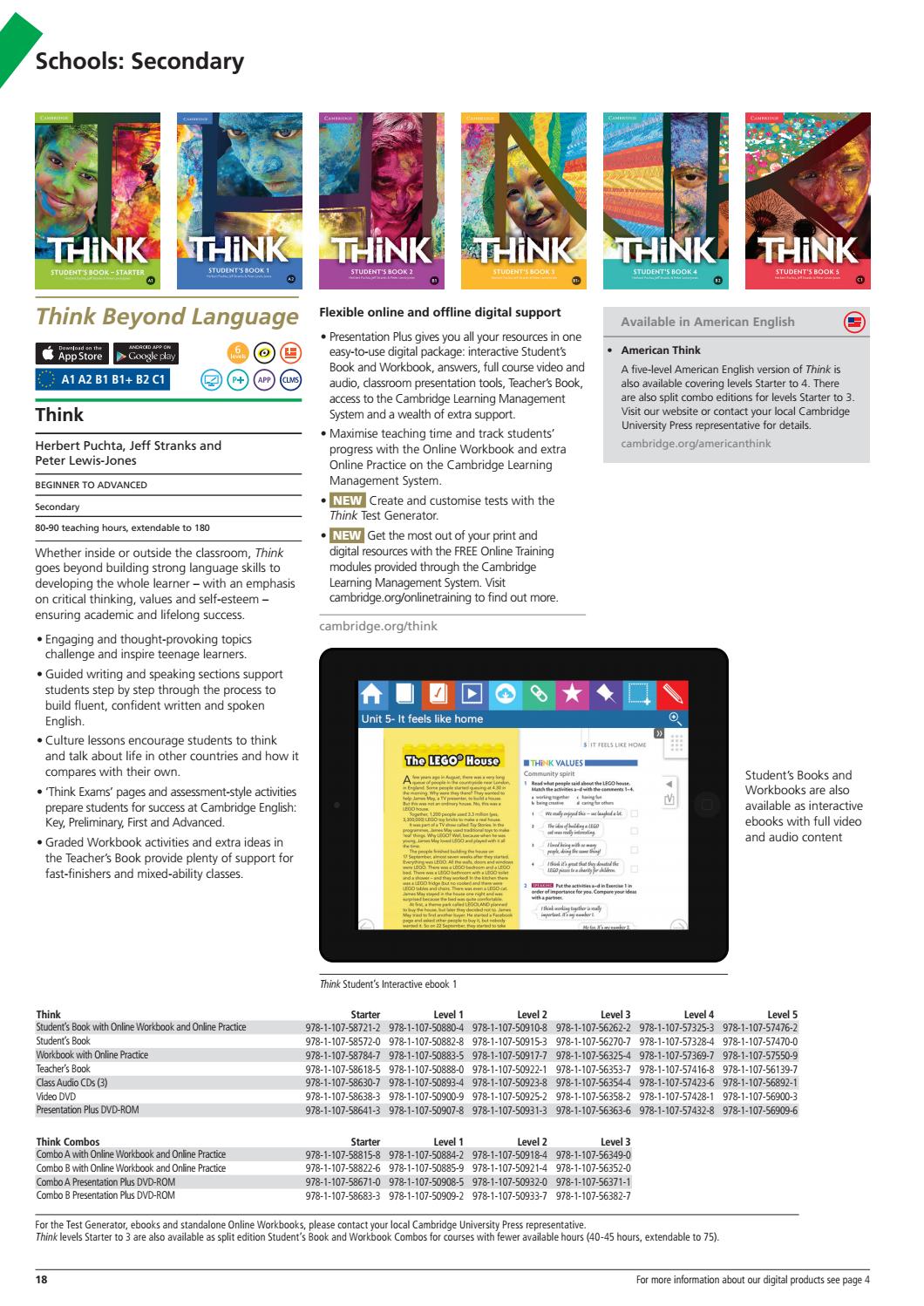 2017 ELT Cambridge University Press International Catalogue by ...