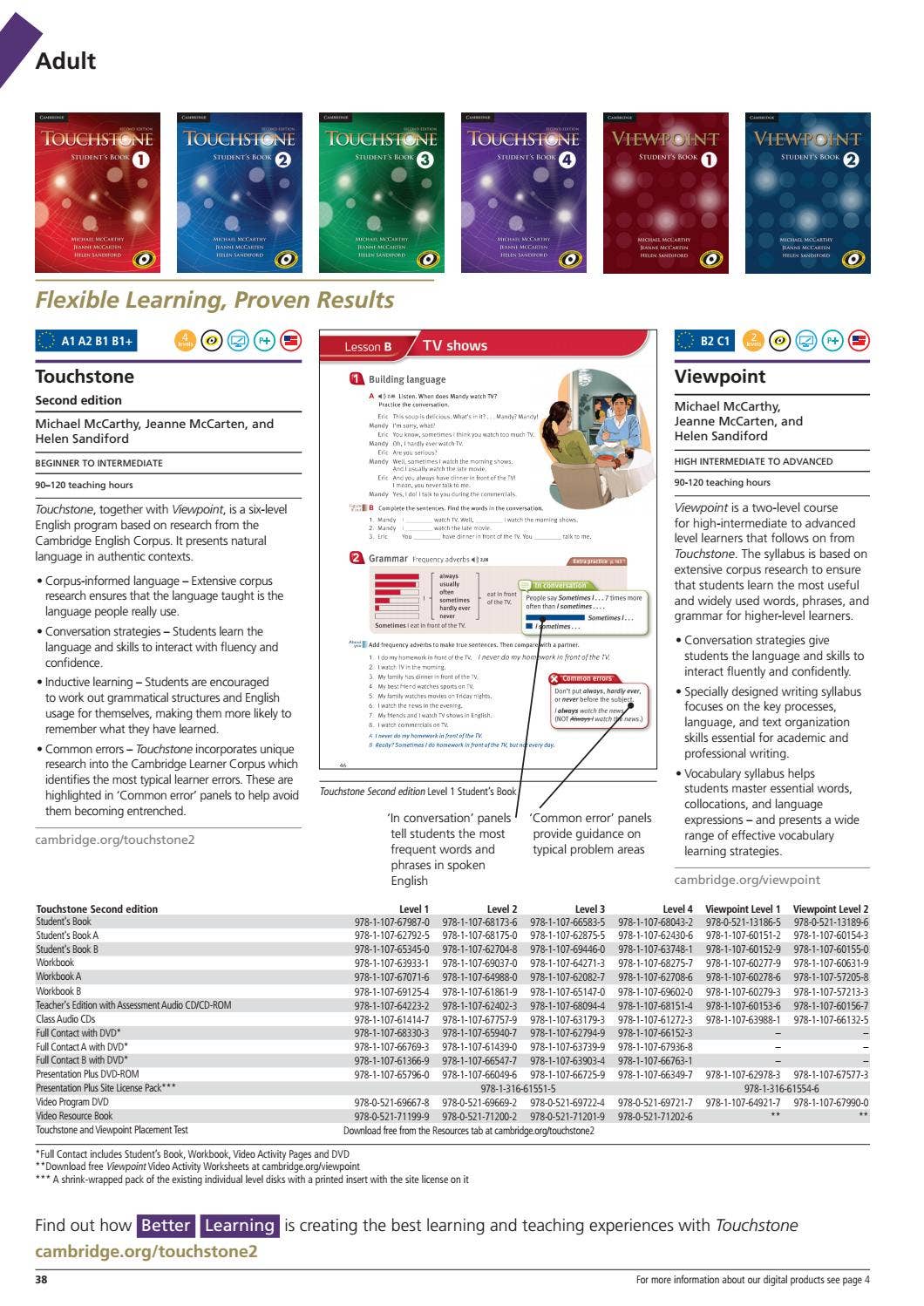 2017 ELT Cambridge University Press International Catalogue by ...