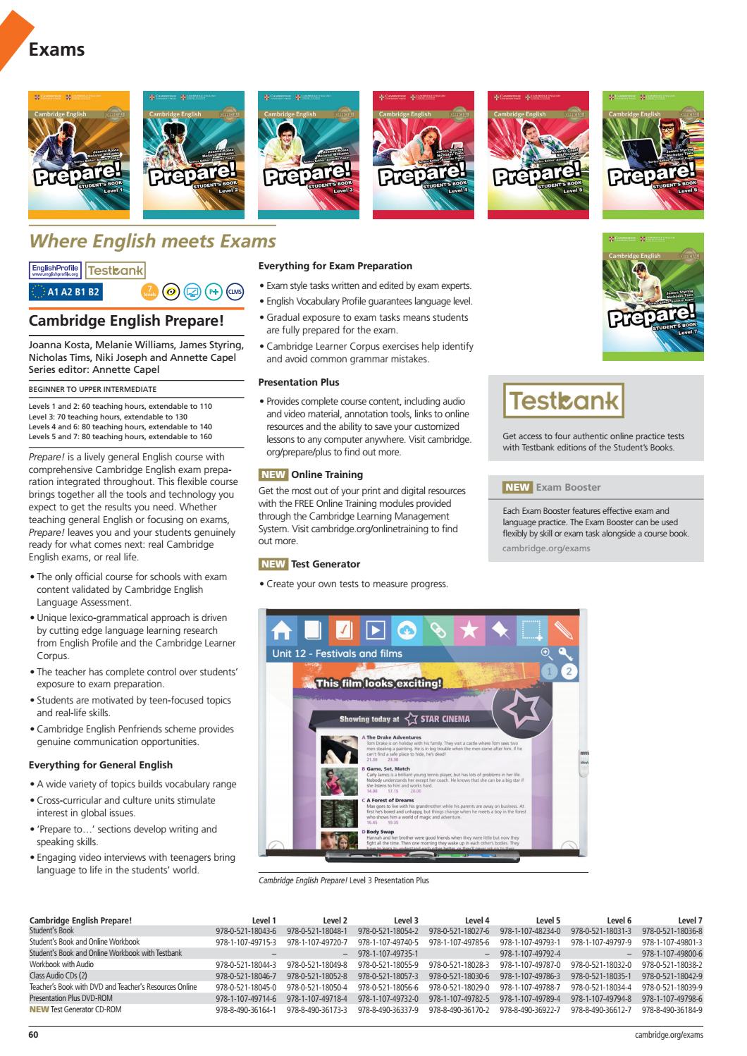 2017 ELT Cambridge University Press International Catalogue by ...