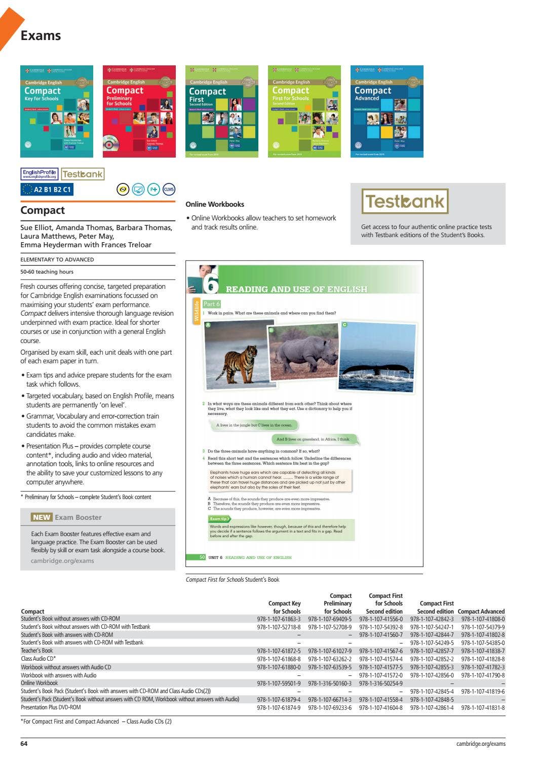 2017 ELT Cambridge University Press International Catalogue by ...