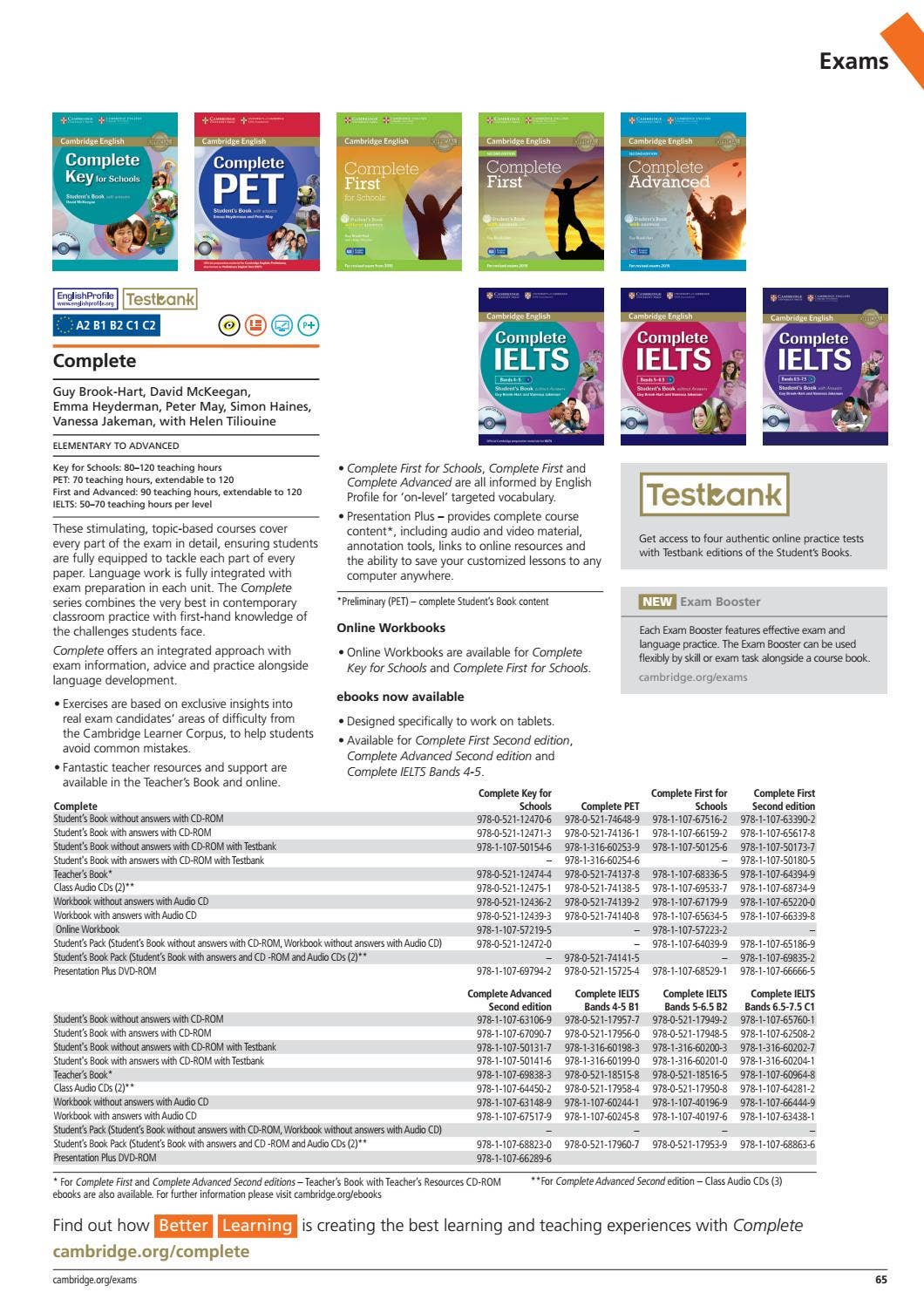 2017 ELT Cambridge University Press International Catalogue by ...