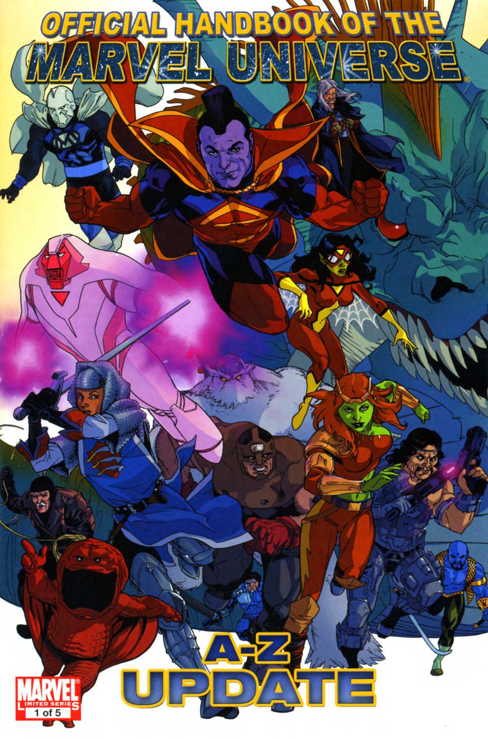 Official Handbook Of The Marvel Universe A to Z Update -2010 Edition ...