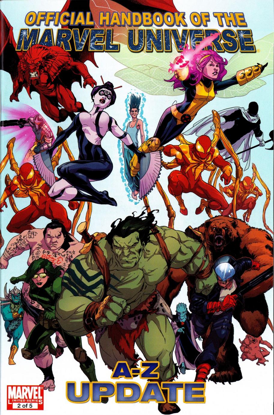 Official Handbook of The Marvel Universe A to Z Update -2010 Edition ...