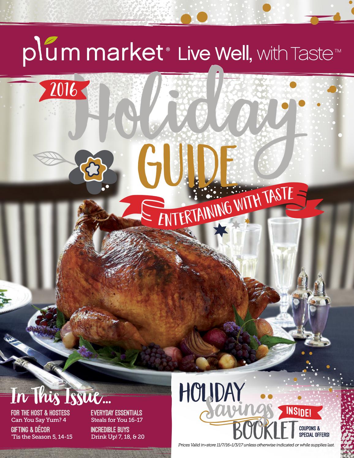 2016 Holiday Guide - MI by Plum Market - Issuu