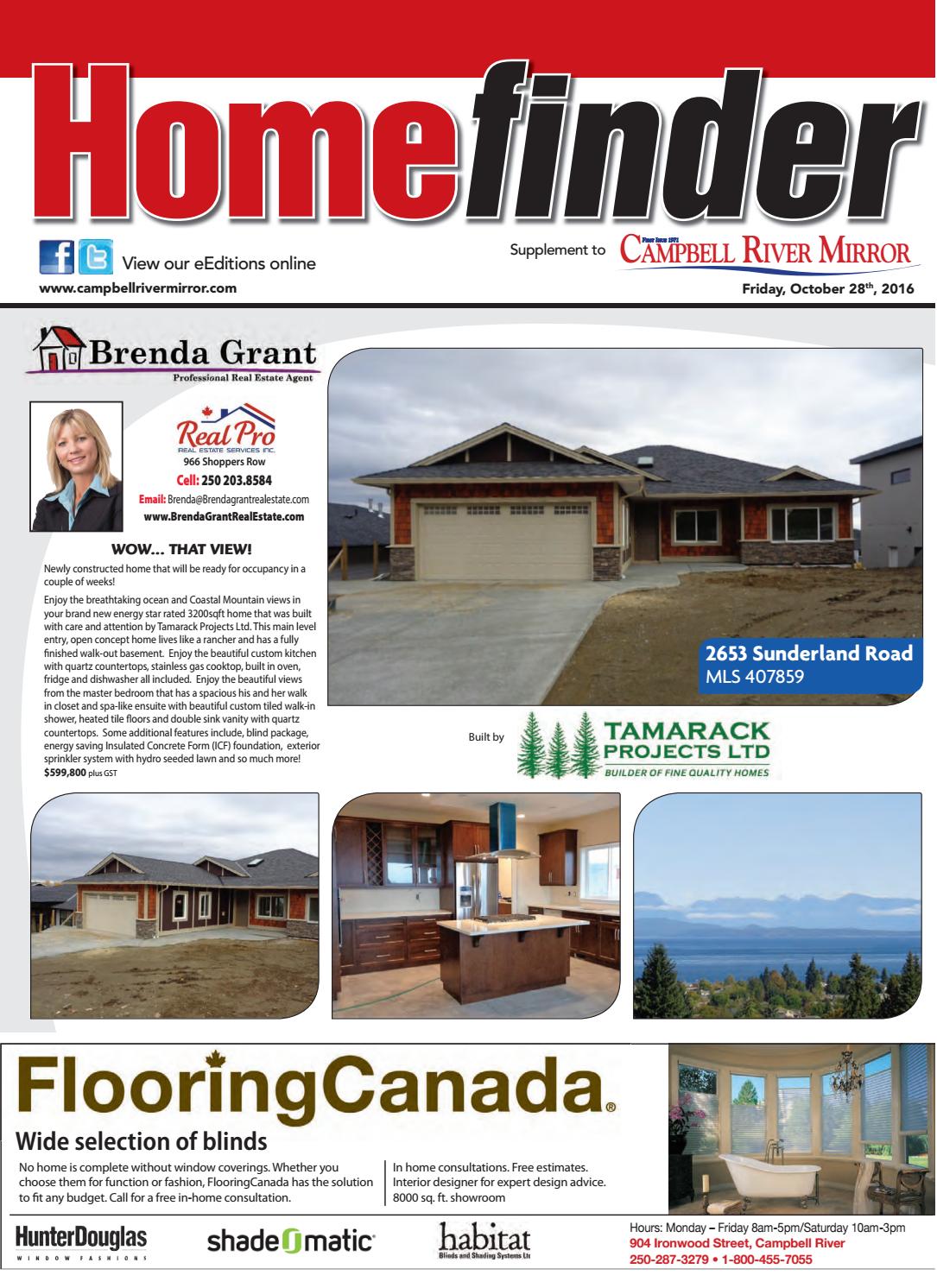 Real Estate Guide - Homefinder - October 28, 2016 by Black Press Media ...