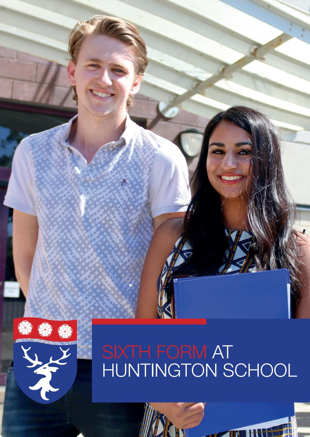 Huntington School Sixth Form Prospectus by W S A - Issuu