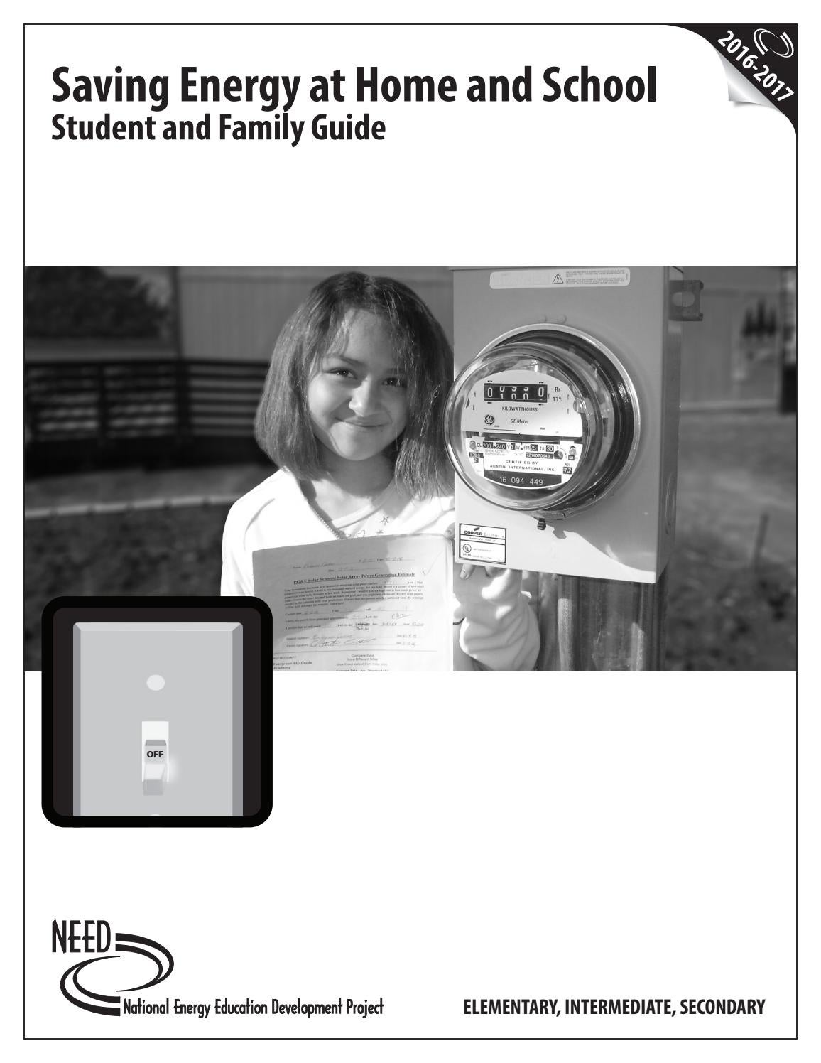 Saving Energy Student Guide by NEED Project - Issuu