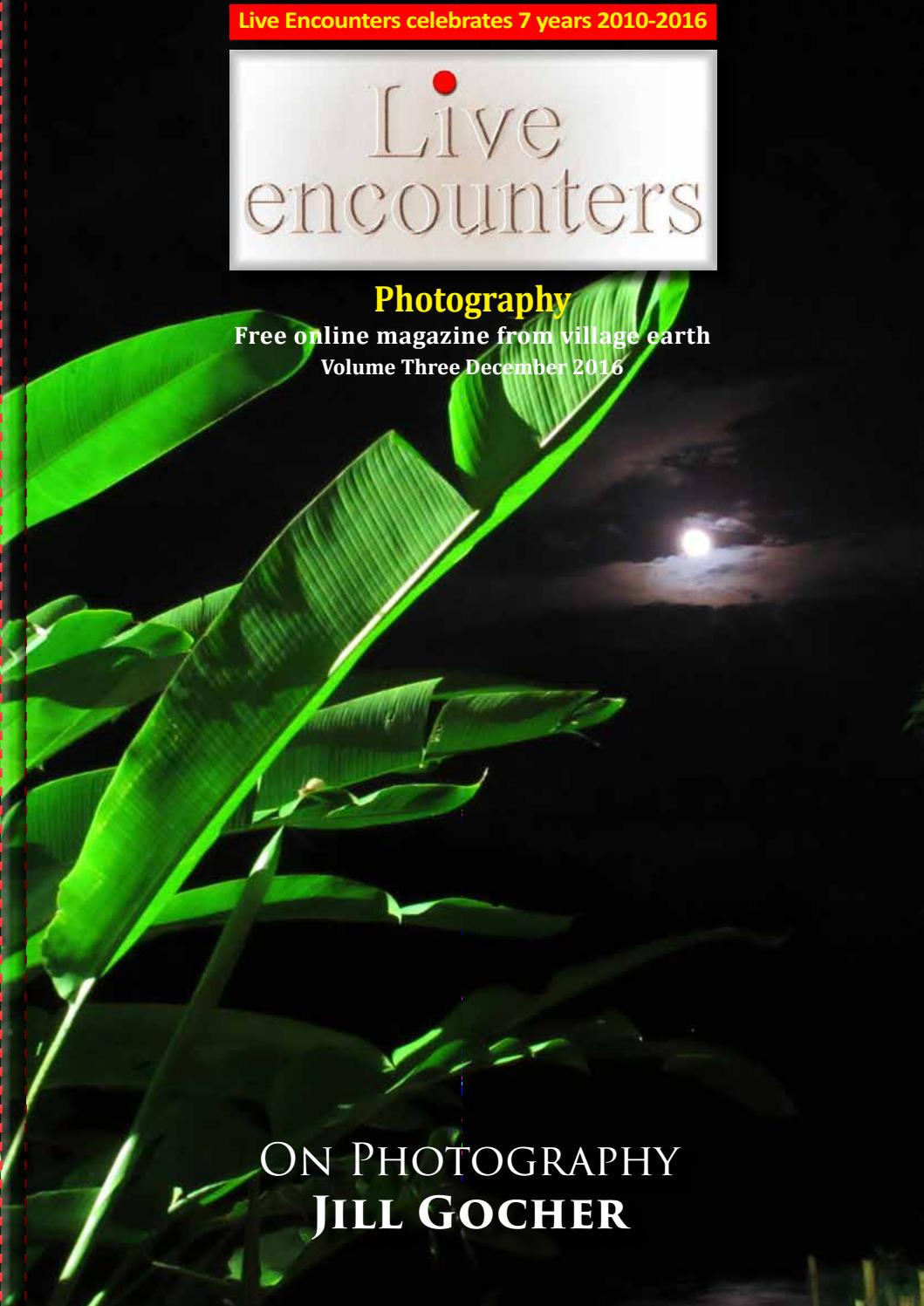 Live Encounters Photography December 2016 by Live Encounters - Issuu