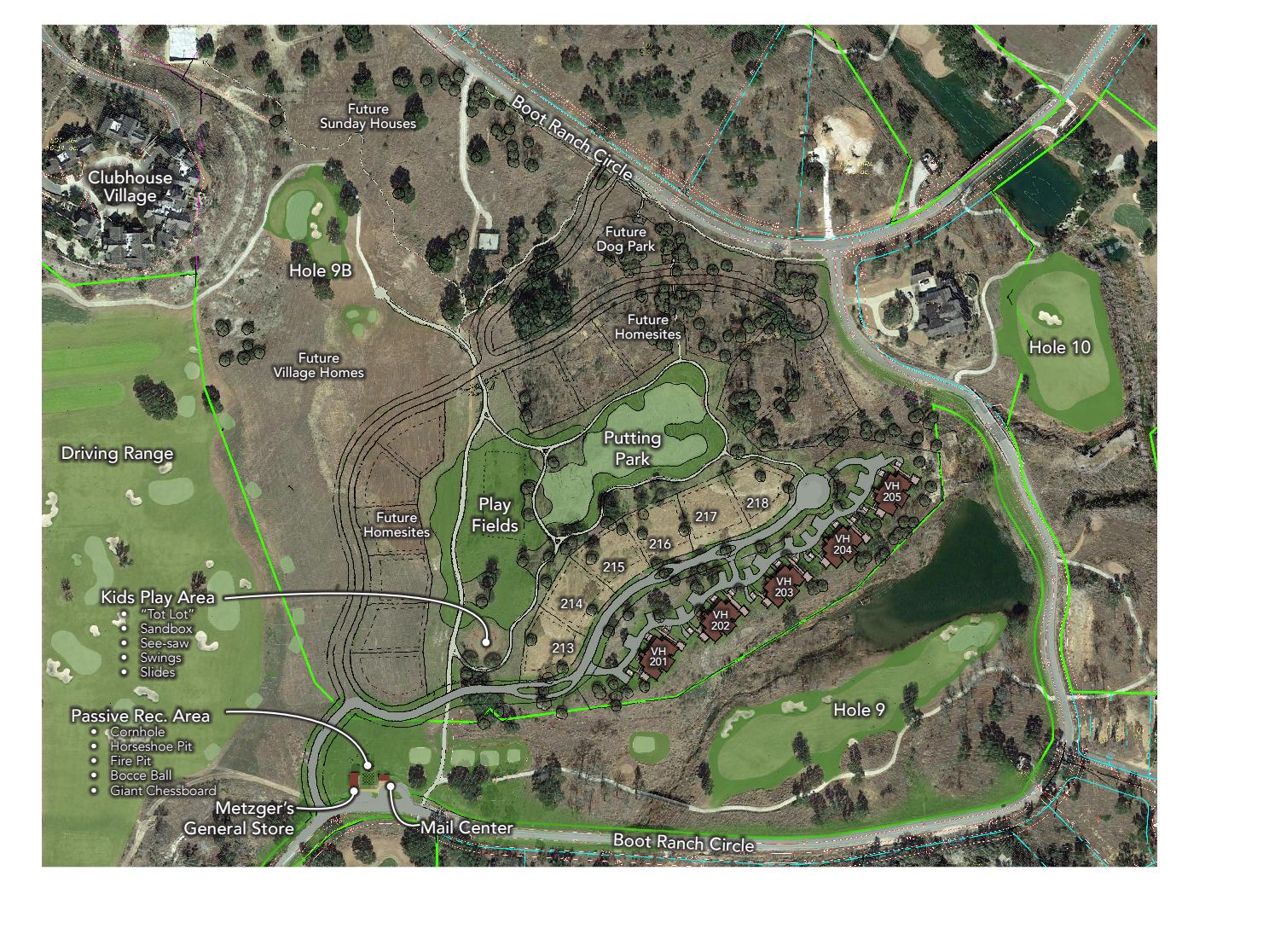Aerial map of Metzger Park in Boot Ranch by Boot Ranch - Issuu