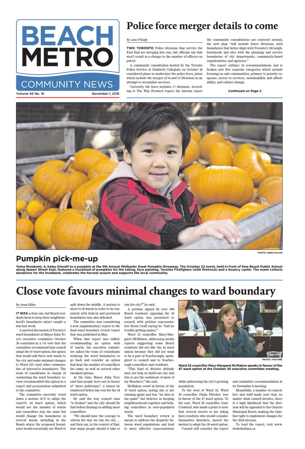 Beach Metro News November 1, 2016 by Beach Metro News - Issuu