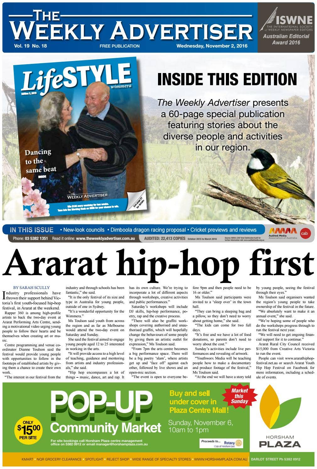 The Weekly Advertiser - Wednesday, November 2, 2016 by The Weekly ...
