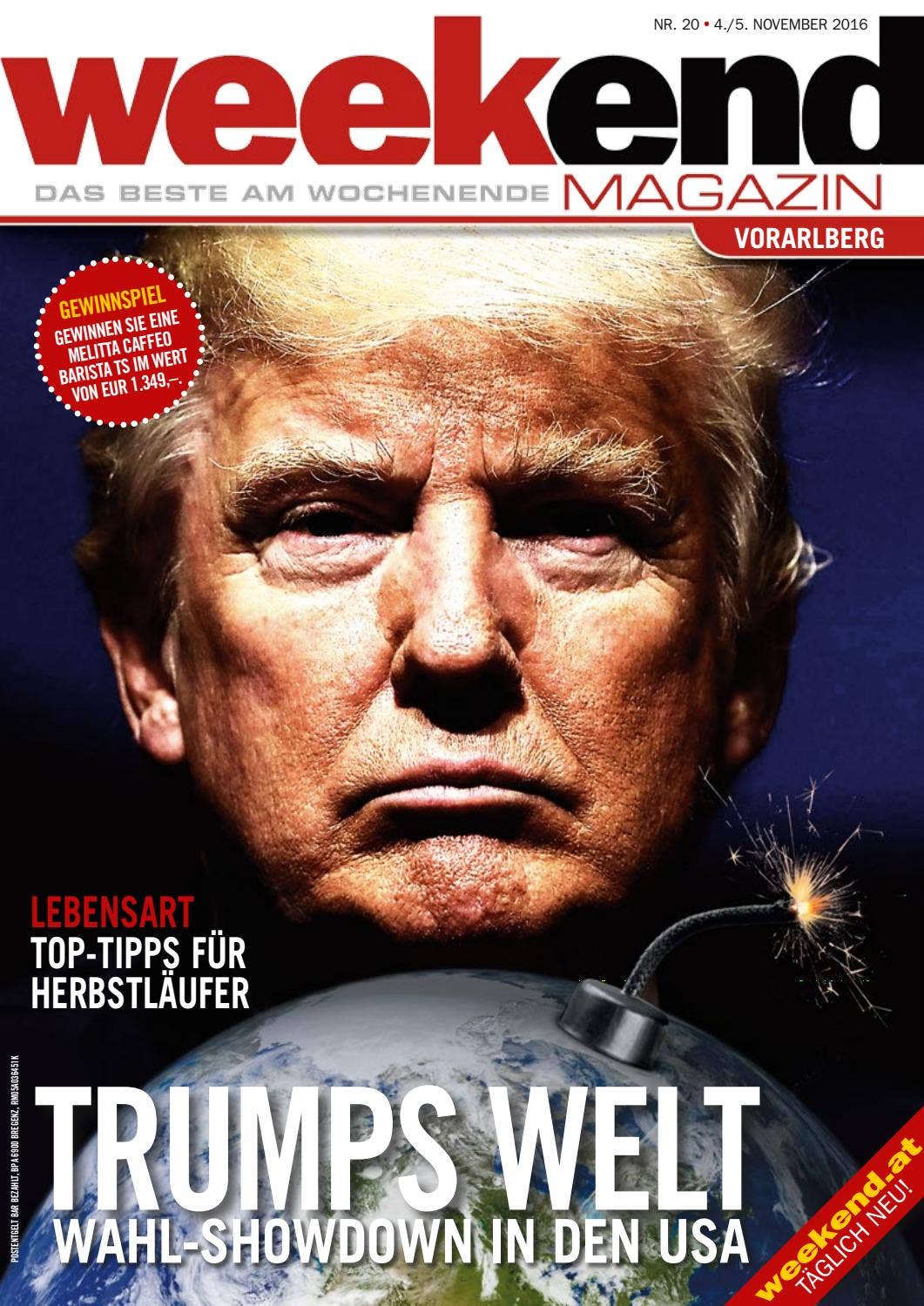 Weekend Magazin Vorarlberg 2016 KW 44 by Weekend Magazin Vorarlberg - Issuu