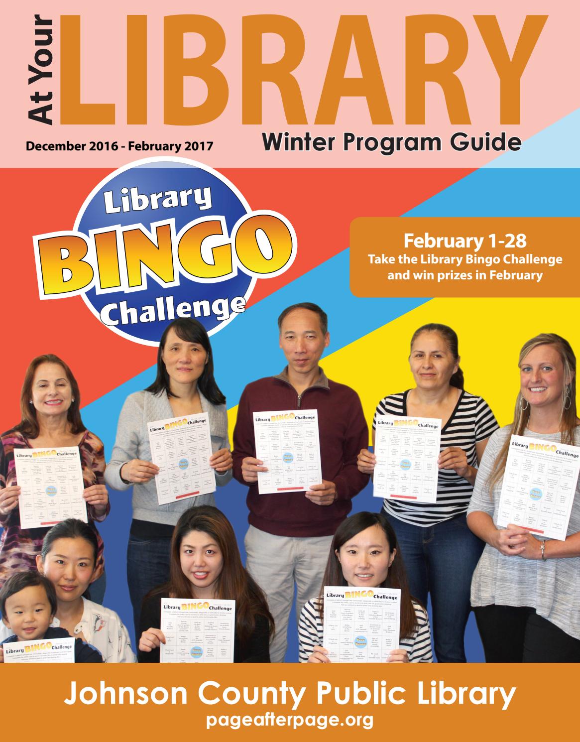 At Your Library: Winter Program Guide – December 2016 - February 2017 ...