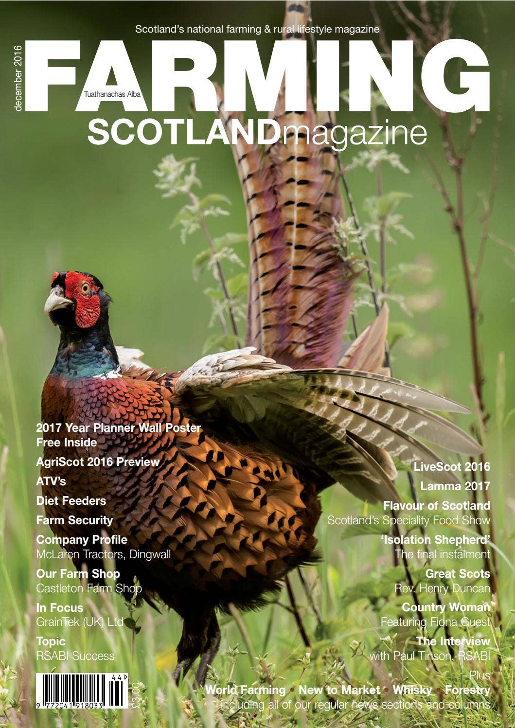 Farming Scotland Magazine (November - December 2016) by Athole Design ...