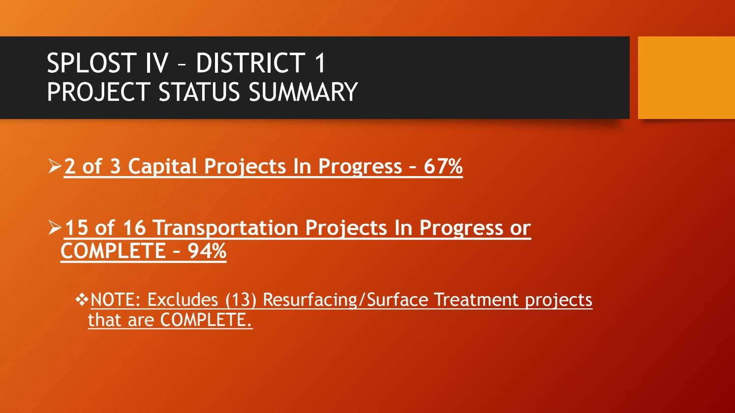 SPLOST IV capital project update by Henry County Government - Issuu