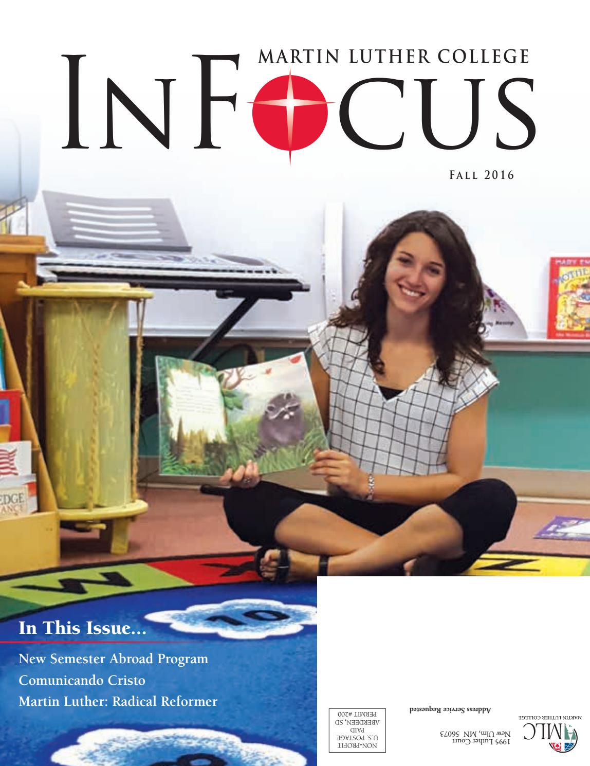InFocus - Fall 2016 by Martin Luther College - Issuu