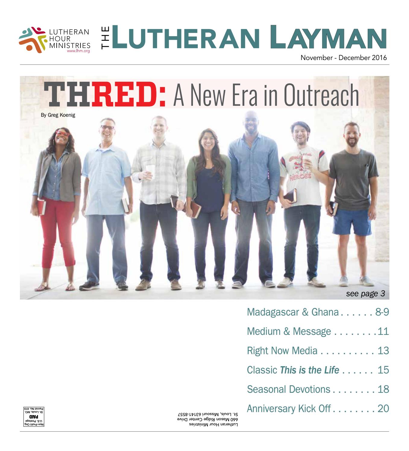 The Lutheran Layman by Lutheran Hour Ministries - Issuu