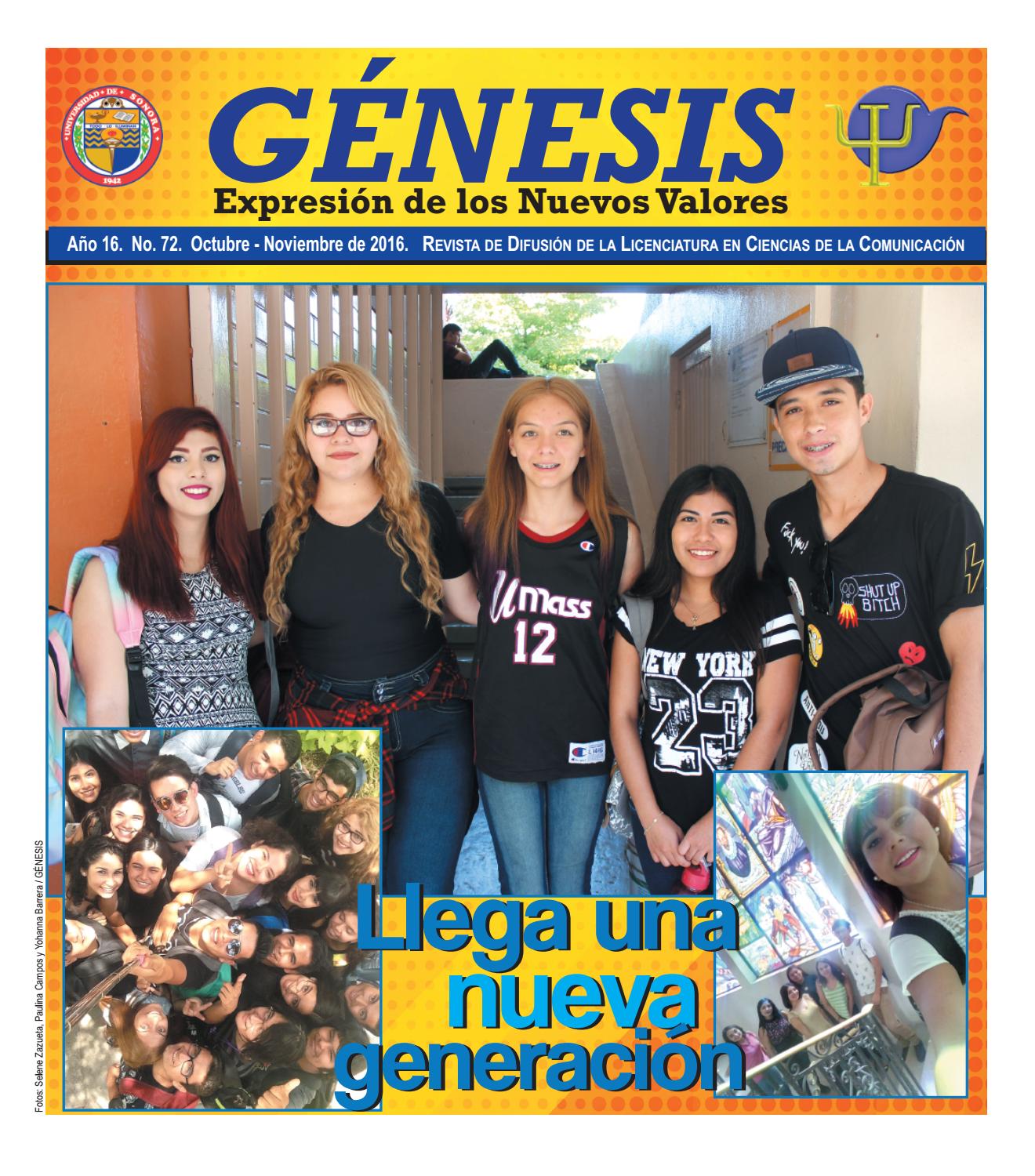 Génesis. Expresión de los Nuevos Valores - Edición 72 by Joaquin Felix ...